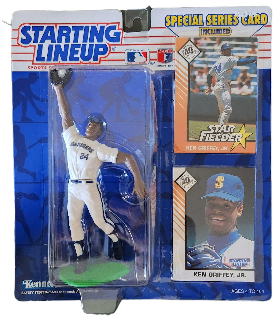 1993 Kenner MLB Ken Griffey Jr Starting Lineup Card and Figurine - Etsy