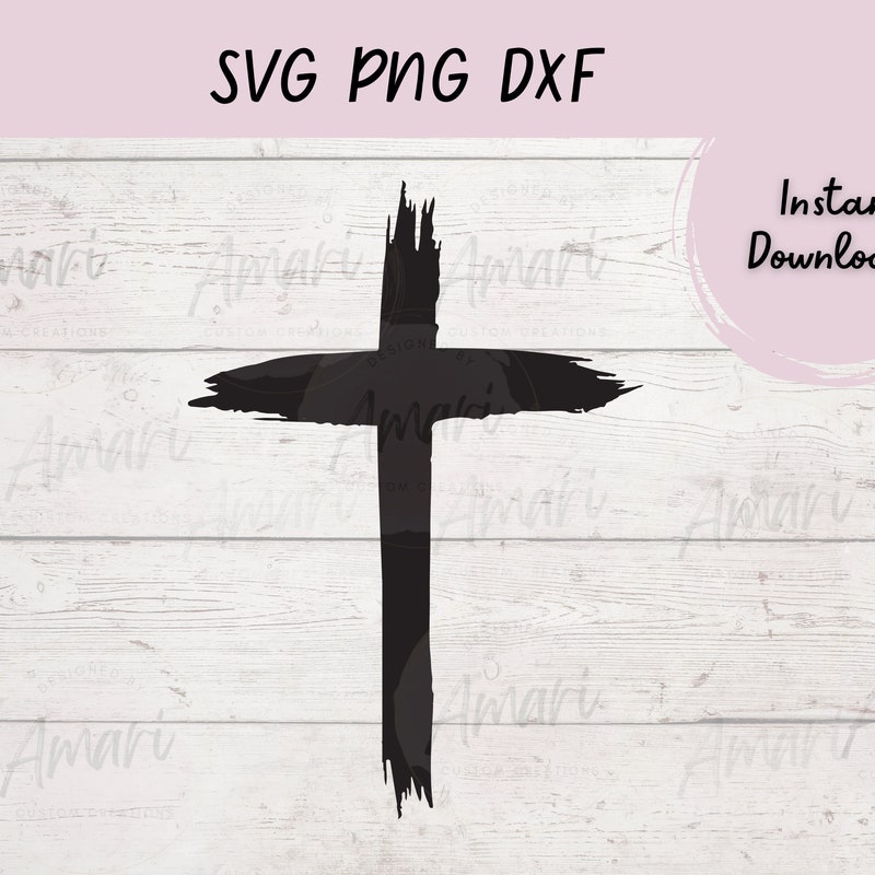 Cross Paint Brush Png - Etsy