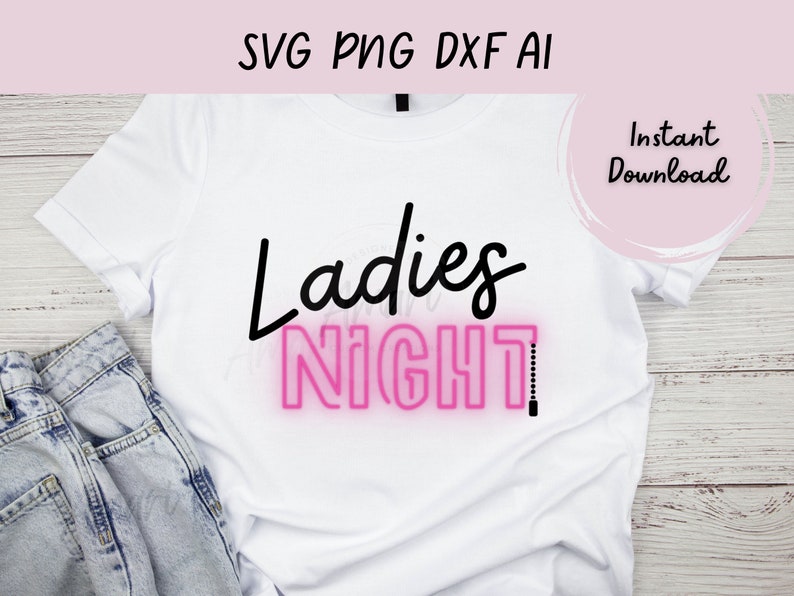 Ladies Night Svg Digital Download Girls Night Shirt Ideas - Etsy