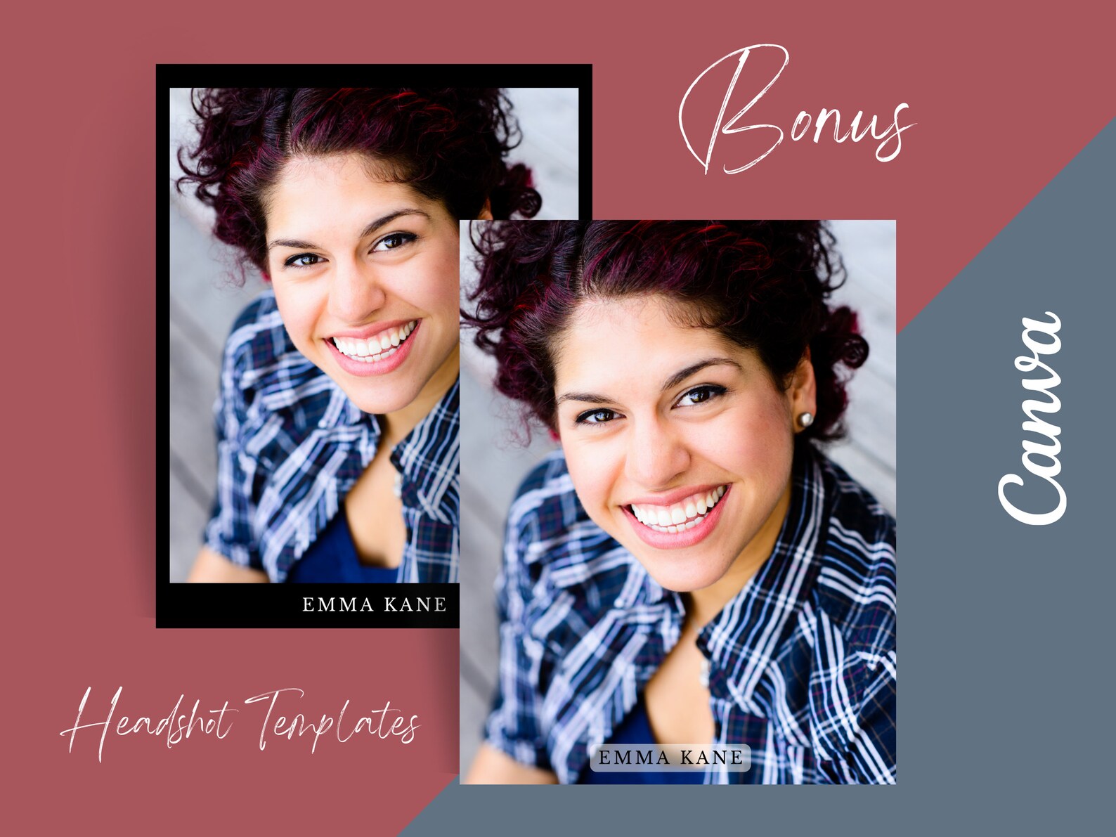 Theatre Resume Template, Acting Resume With Headshot Template, Edit in ...