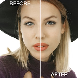 Natural, Realistic Eyelashes PNG Overlay for Photoshop - Etsy