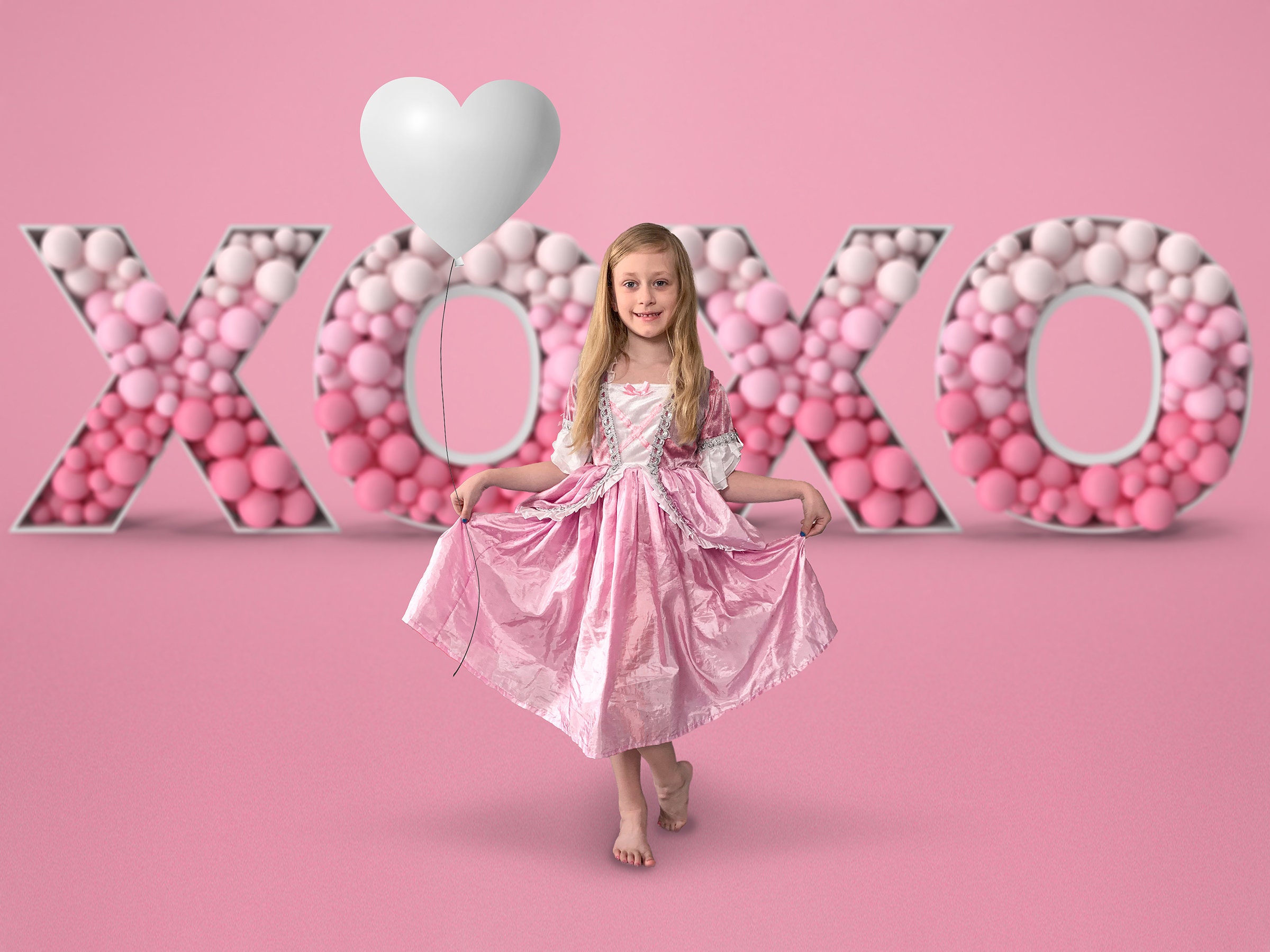 Hugs and Kisses XOXO Digital Background - Etsy