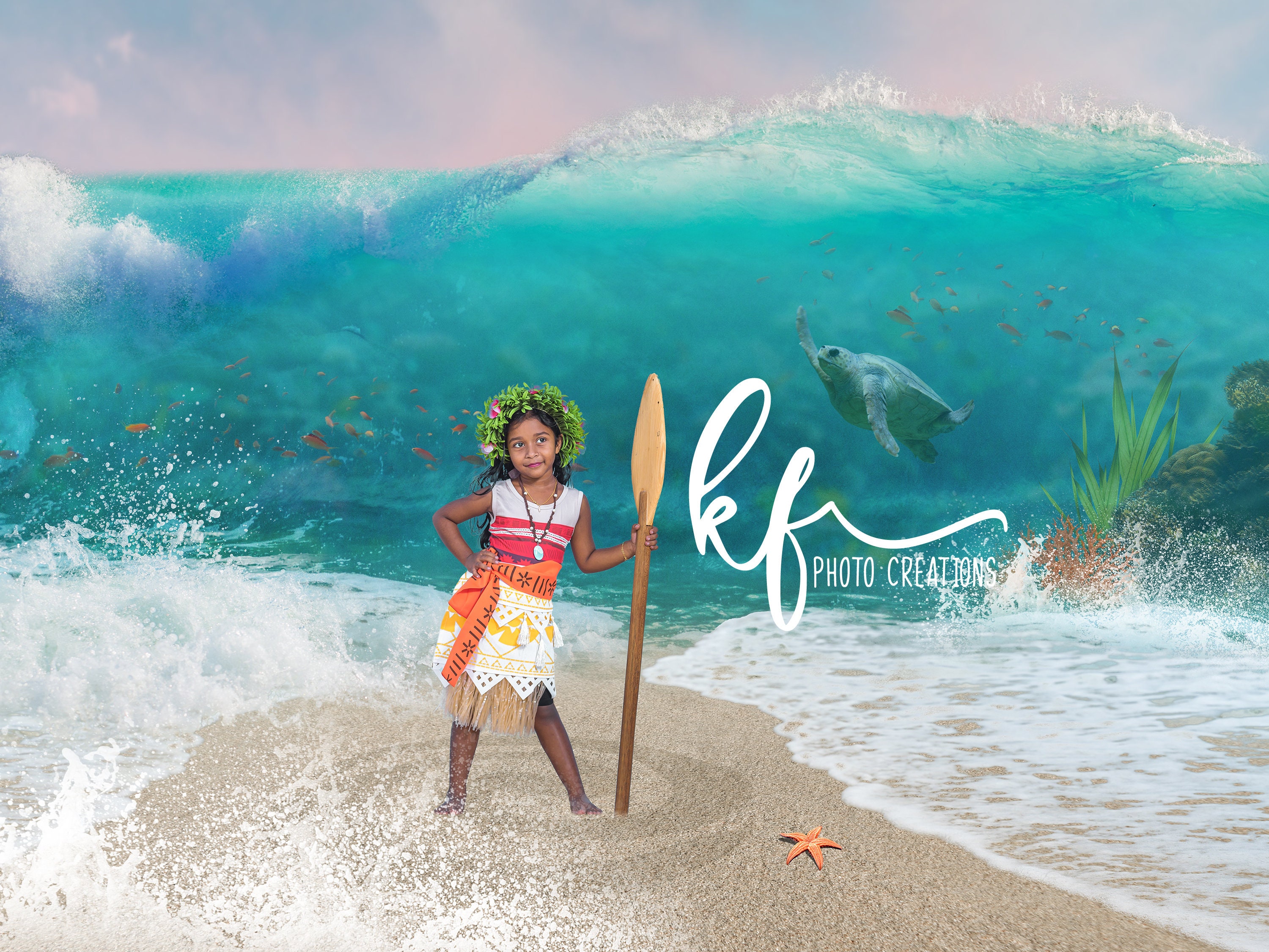 Island Digital Backdrop, Island Digital Backdrop - Etsy