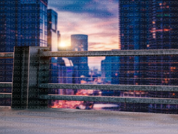 Superhero City Backdrops