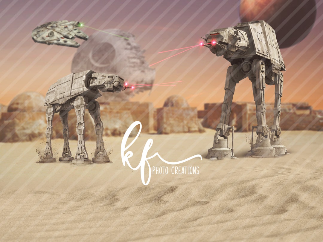 Star Wars Digital Backdrop, Star Wars Digital Background - Etsy
