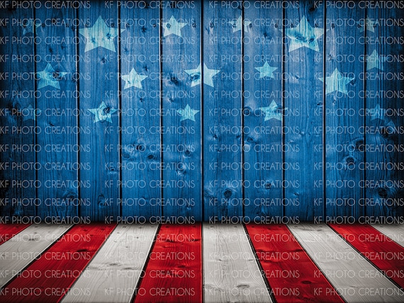 Simple American Flag Studio Digital Background pack of 2 - Etsy