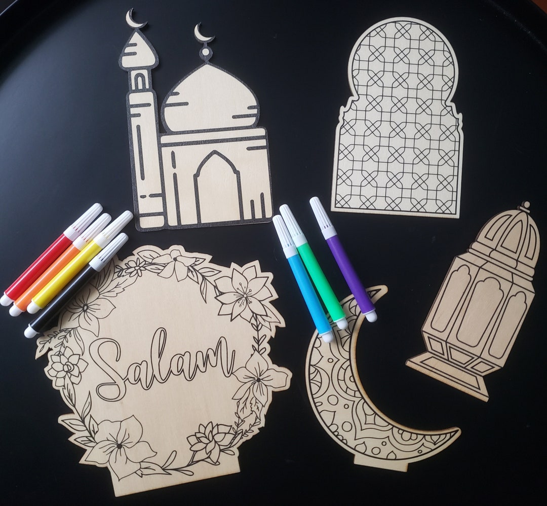 Islamic Craft, Ramadan Goodie Bag Craft, Eid Party Supplies, Eid ...