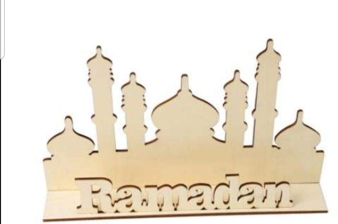 Ramadan Wooden Sign, Ramadan Wooden Decoration, Ramadan Mantle Decor ...