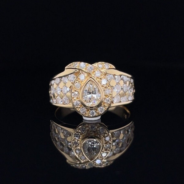 Multi Diamond Ring - Etsy