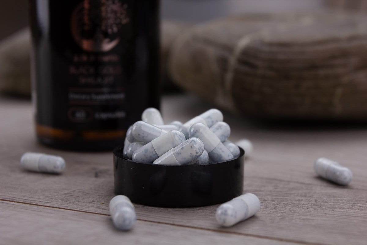 Pure Altai Shilajit Capsules | Black Gold Mumijo | Mineral Rich Natural ...