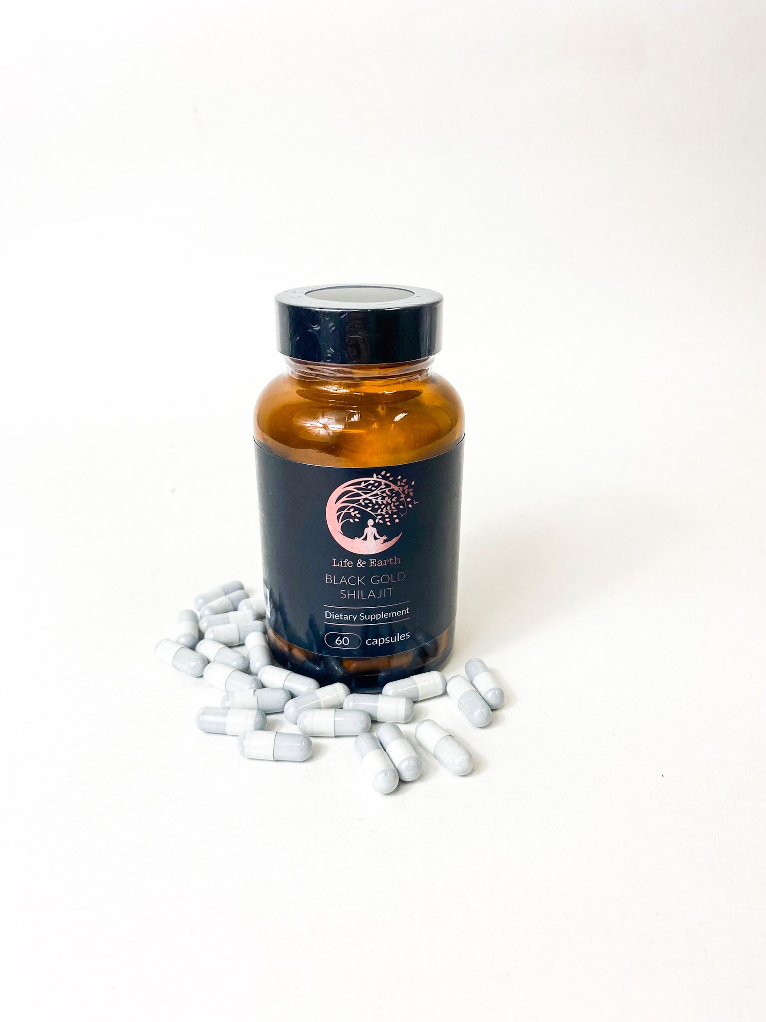Black Gold Shilajit Capsules – Authentic Altai Mumijo, Premium Resin ...