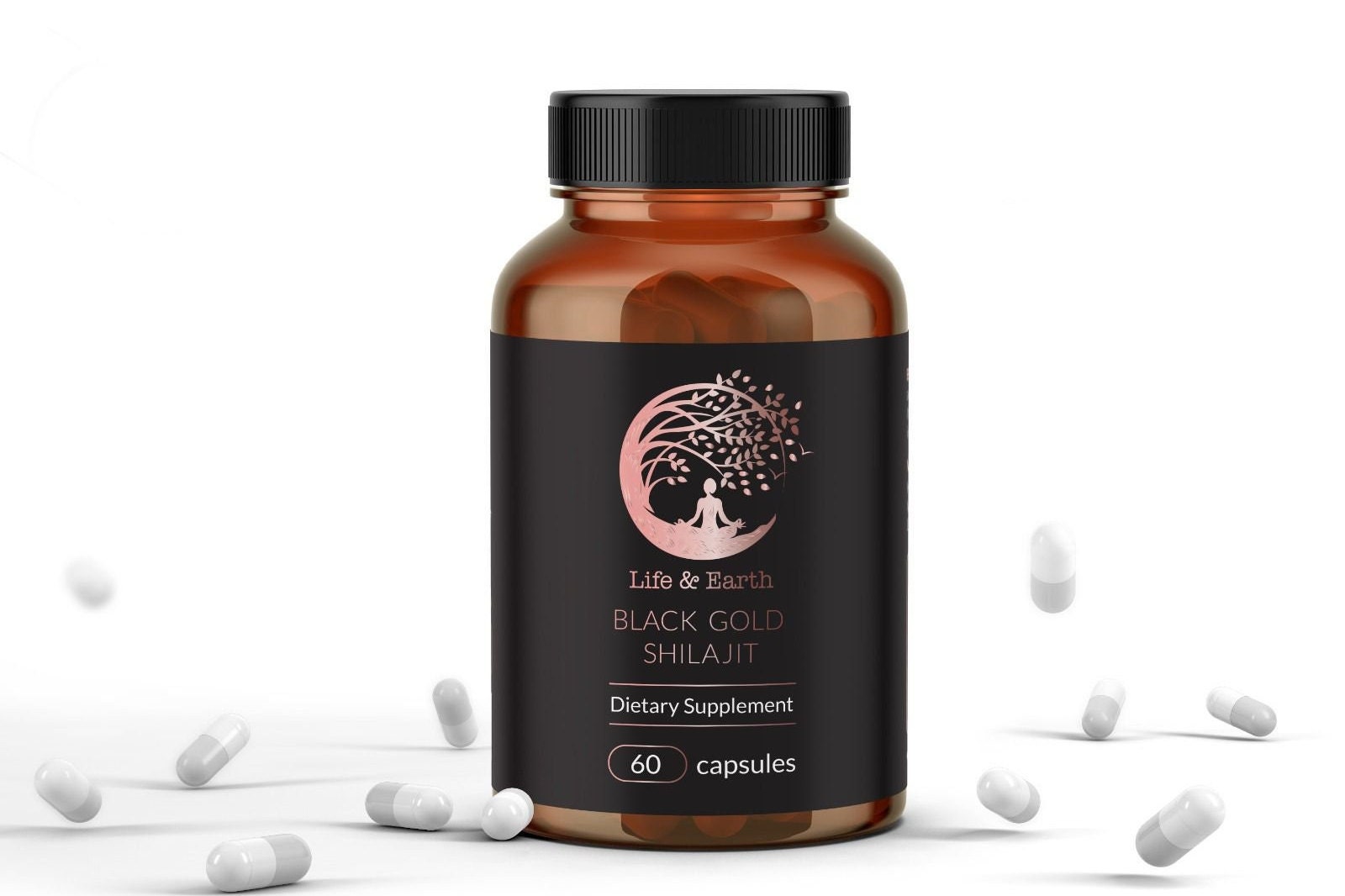 Black Gold Shilajit Capsules – Authentic Altai Mumijo, Premium Resin ...