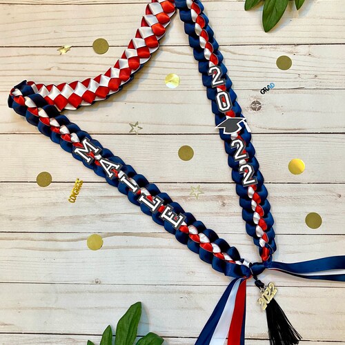 ELEMENTARY MIDDLE SCHOOL Graduation Lei 2022 Ribbon - Etsy