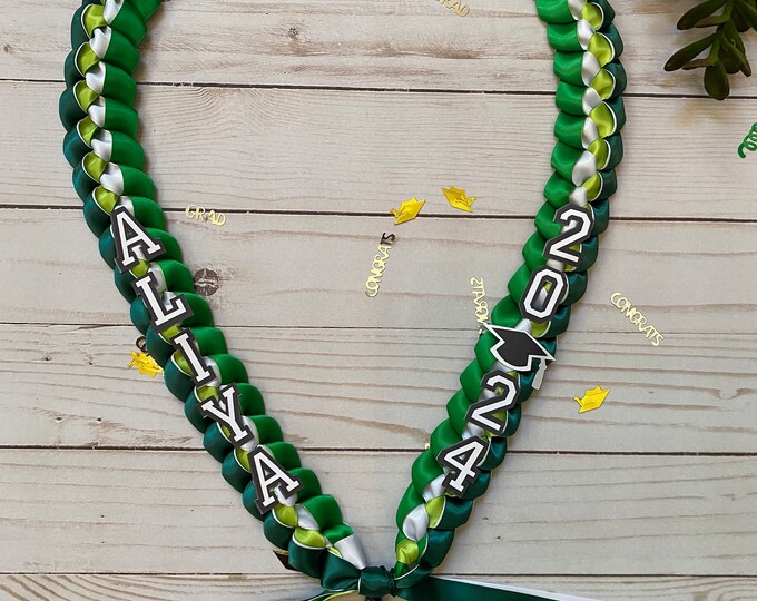 ELEMENTARY MIDDLE SCHOOL Graduation Lei 2024 Grad Gift Class of 2024 38 ...