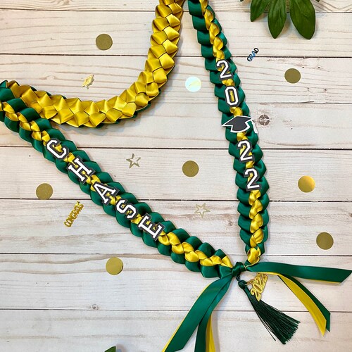 ELEMENTARY MIDDLE SCHOOL Graduation Lei 2022 Ribbon - Etsy