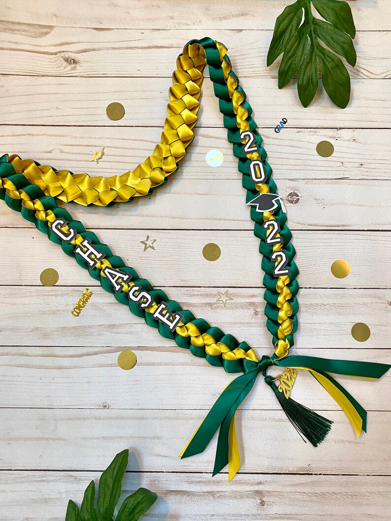 ELEMENTARY MIDDLE SCHOOL Graduation Lei 2022 Ribbon - Etsy