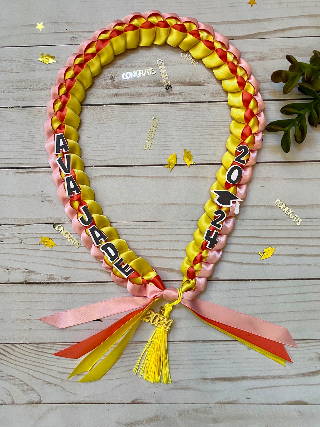 PRESCHOOL • KINDERGARTEN Graduation Lei • 2024 • Grad • Gift • Class of ...