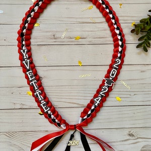 HIGH SCHOOL • COLLAGE • Graduation Lei • Grad • Gift • Class of 2024 ...