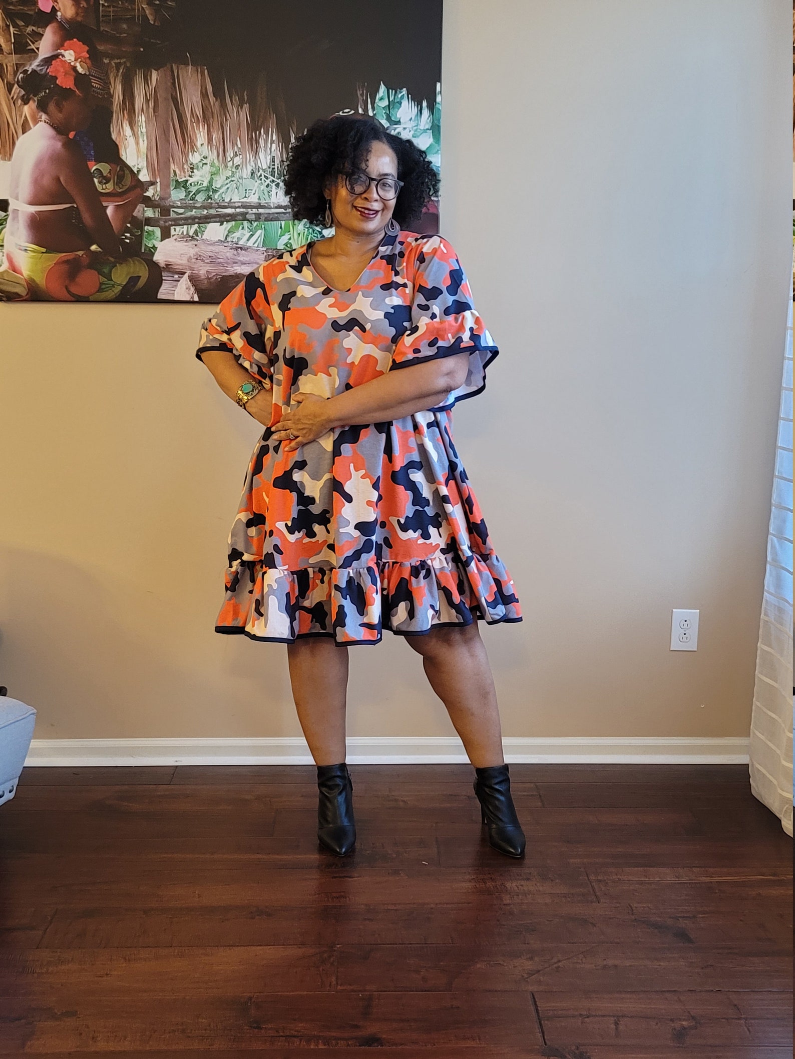 Allison Tent Dress A4/US Letter, A0/copy Shop PDF Pattern Sizes XS-5XL ...