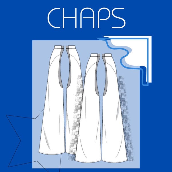 Chaps Pattern - Etsy
