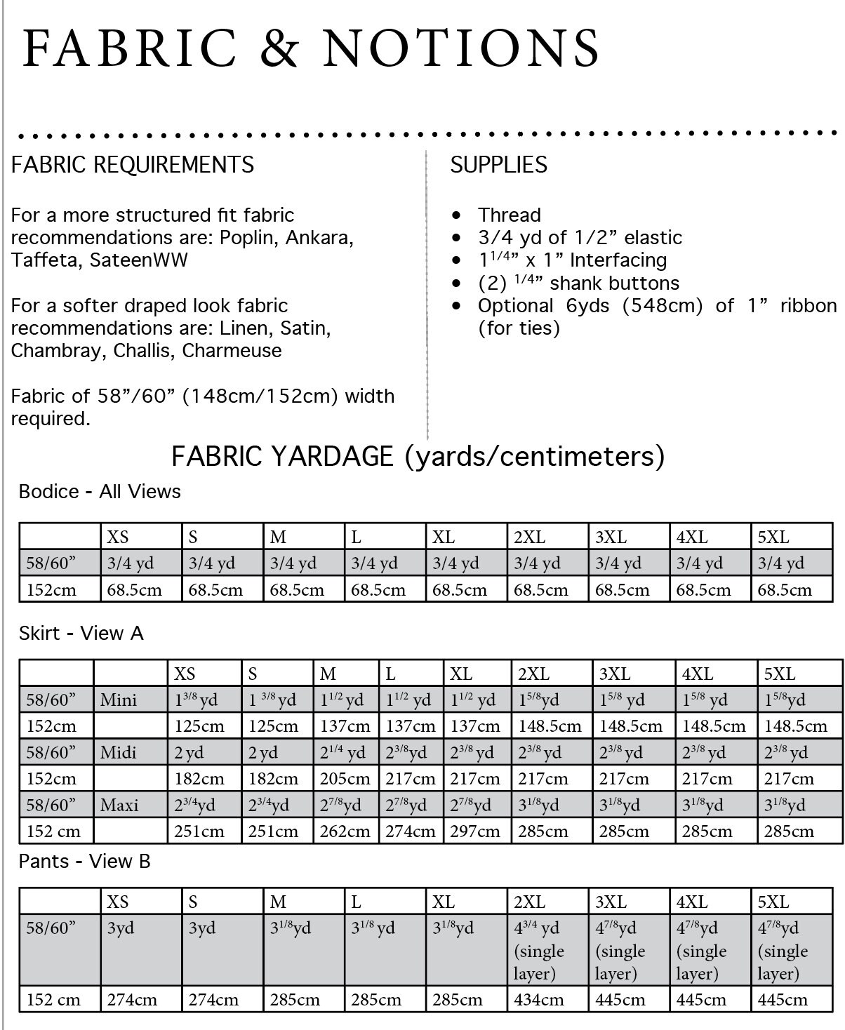 NIYA Dress PDF Sewing Pattern sizes XS-5XL - Etsy