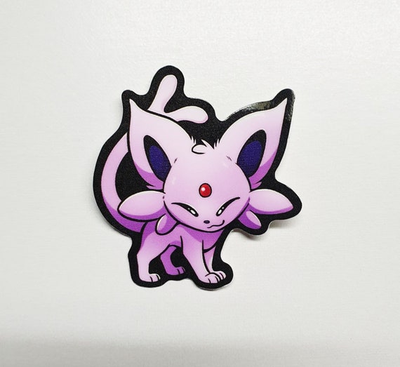 Espeon Laminated Sticker 3 Inch - Etsy