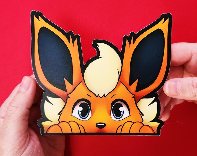 Flareon Ears Mane & Tail - Etsy