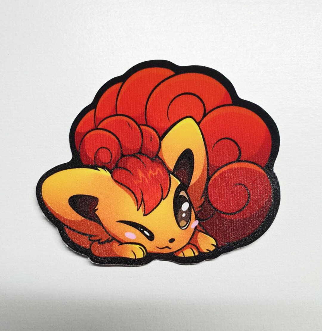 Vulpix Laminated Sticker 3 Inch - Etsy