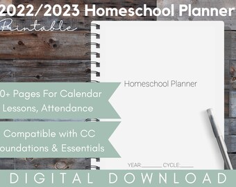 2022 2023 Homeschool Planner - Etsy