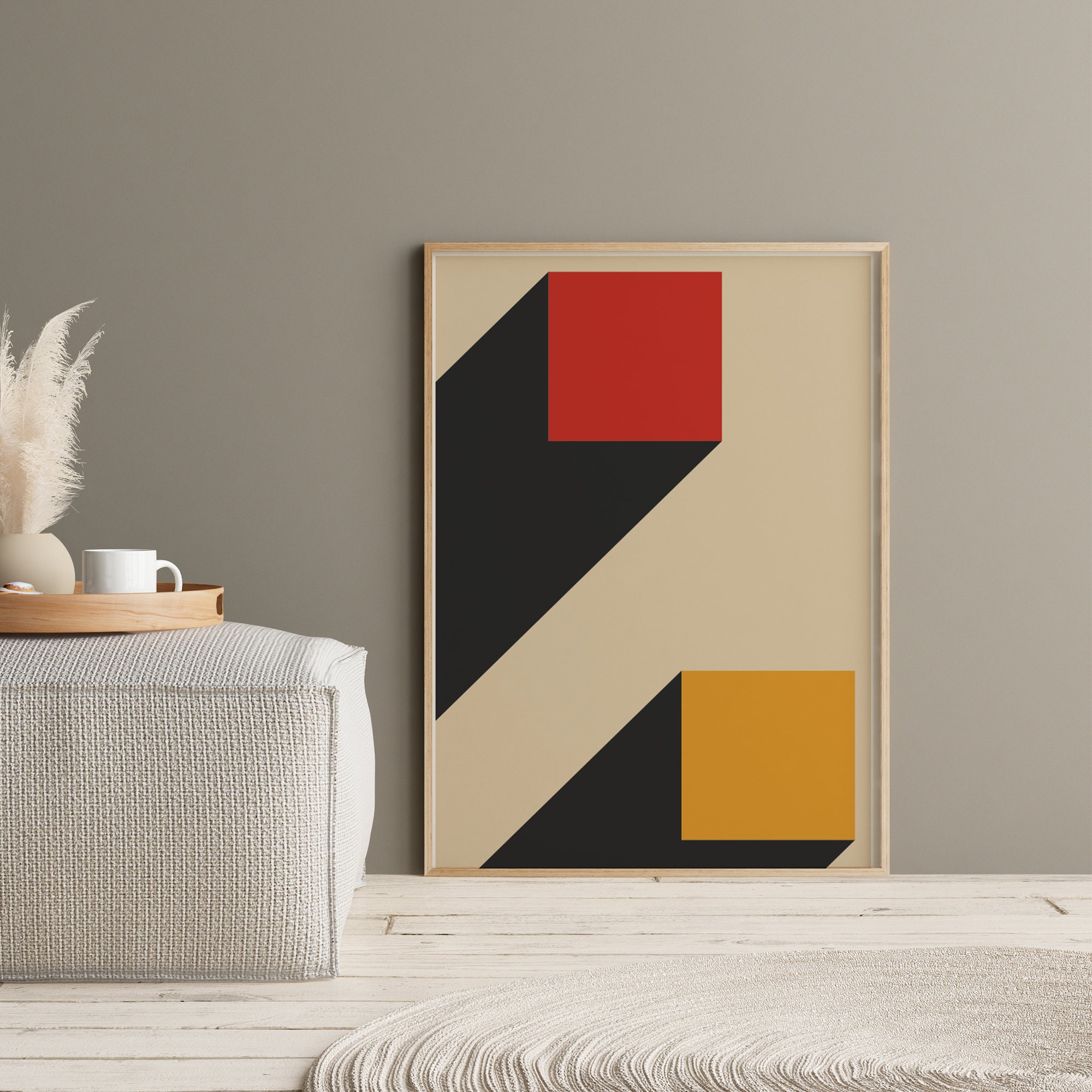 Modern Retro Art Print Set Vintage Posters 70s Art Prints - Etsy