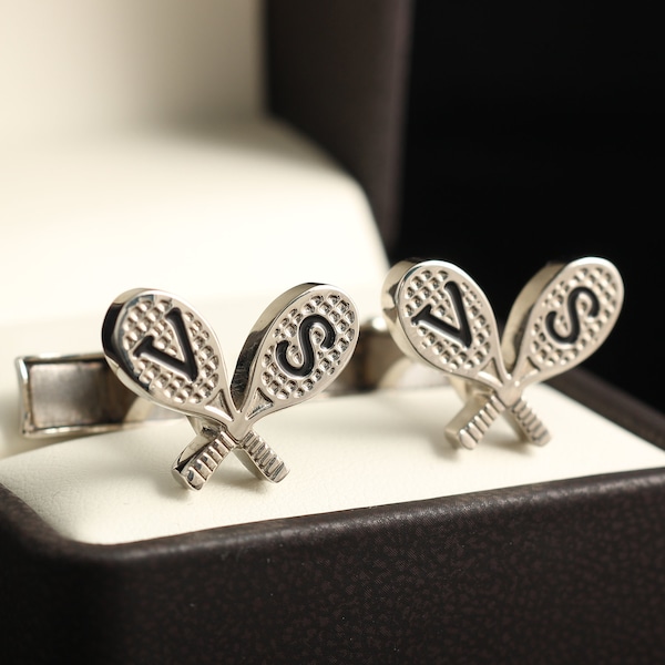 Tennis Cufflinks - Etsy