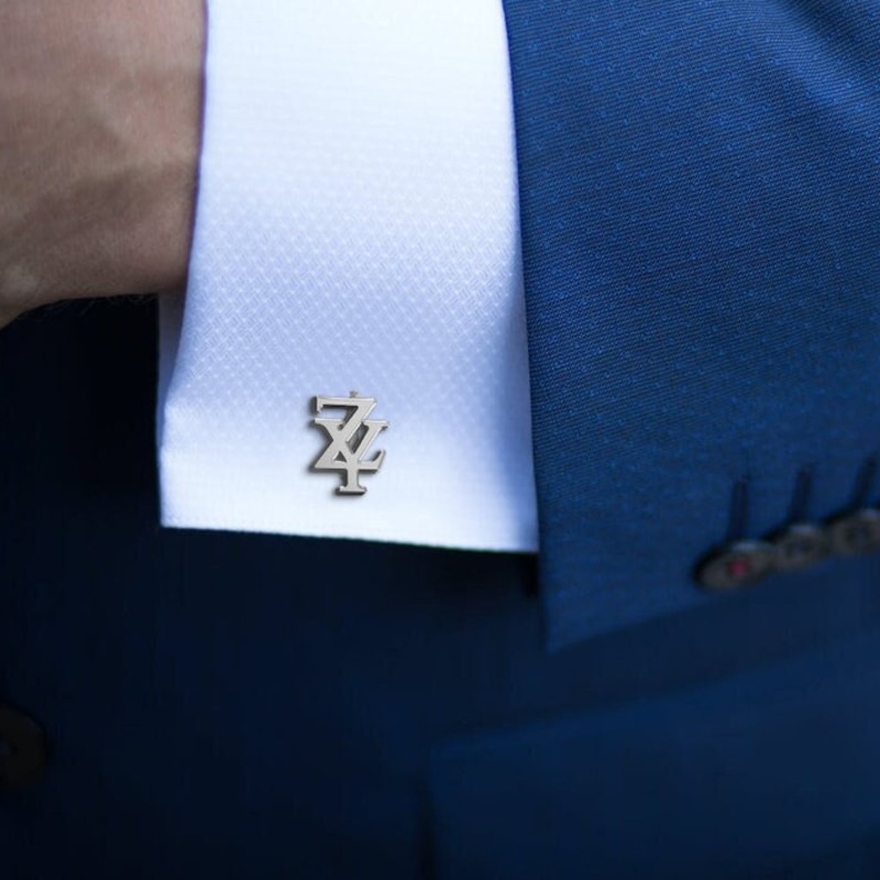 Monogram Cufflinks - Etsy