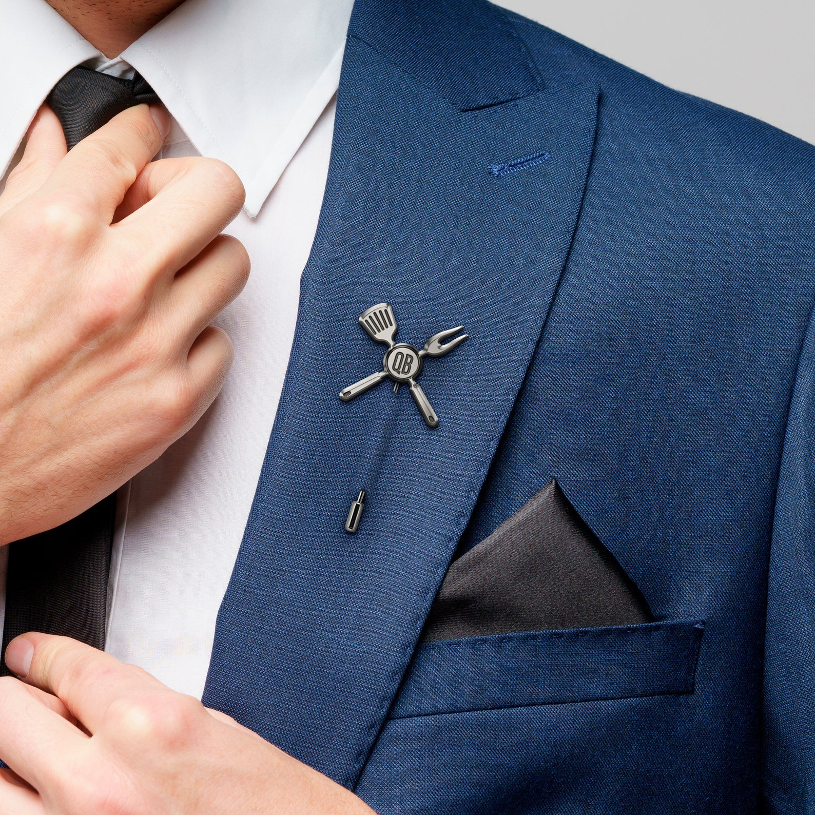 Gift to the Chef, Custom Name Lapel Pins, Wedding Lapel Pin for Groom ...