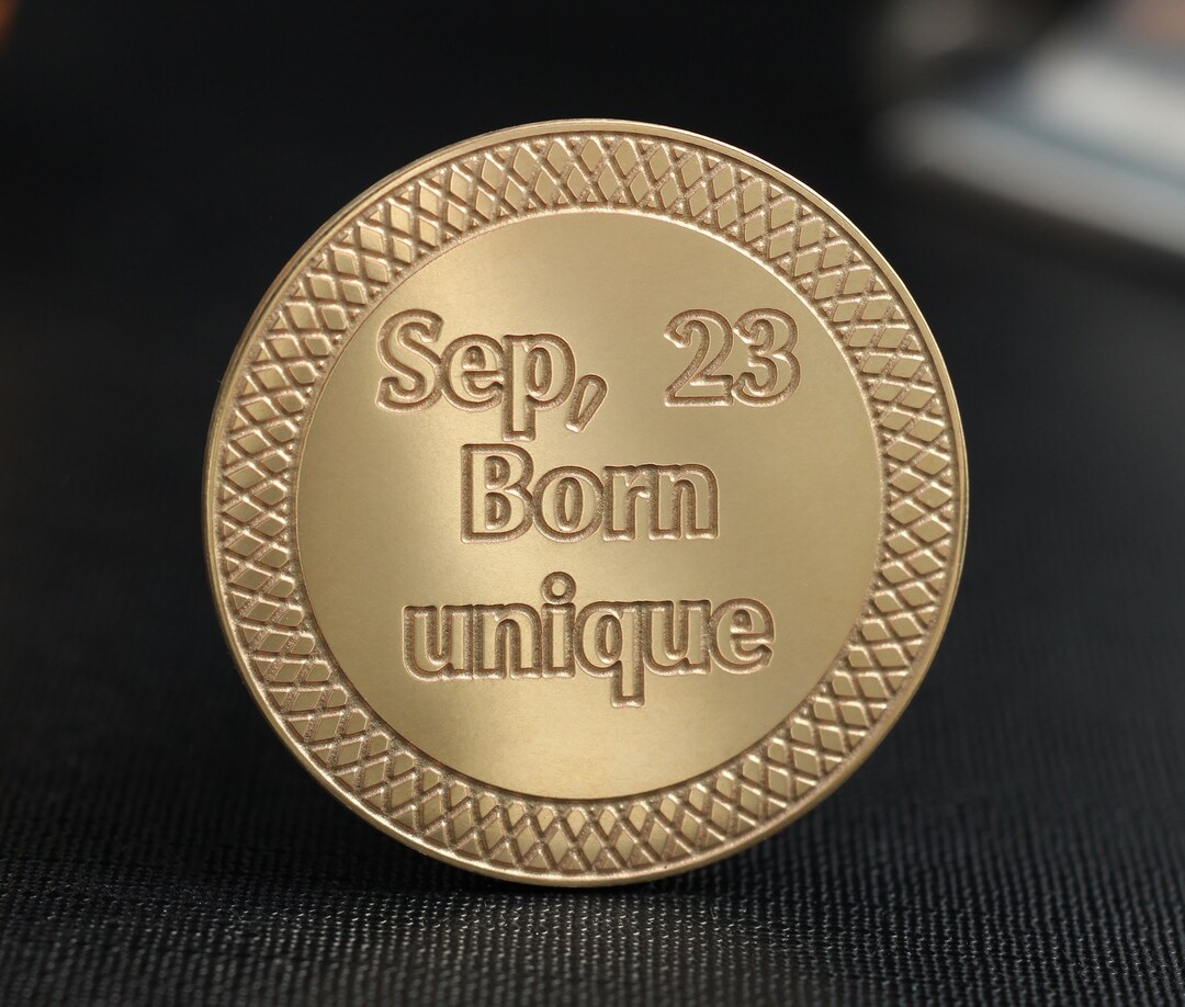 Memory Gift Coin Unique Man Portrait Coin Birthday Gift for Strong Men ...