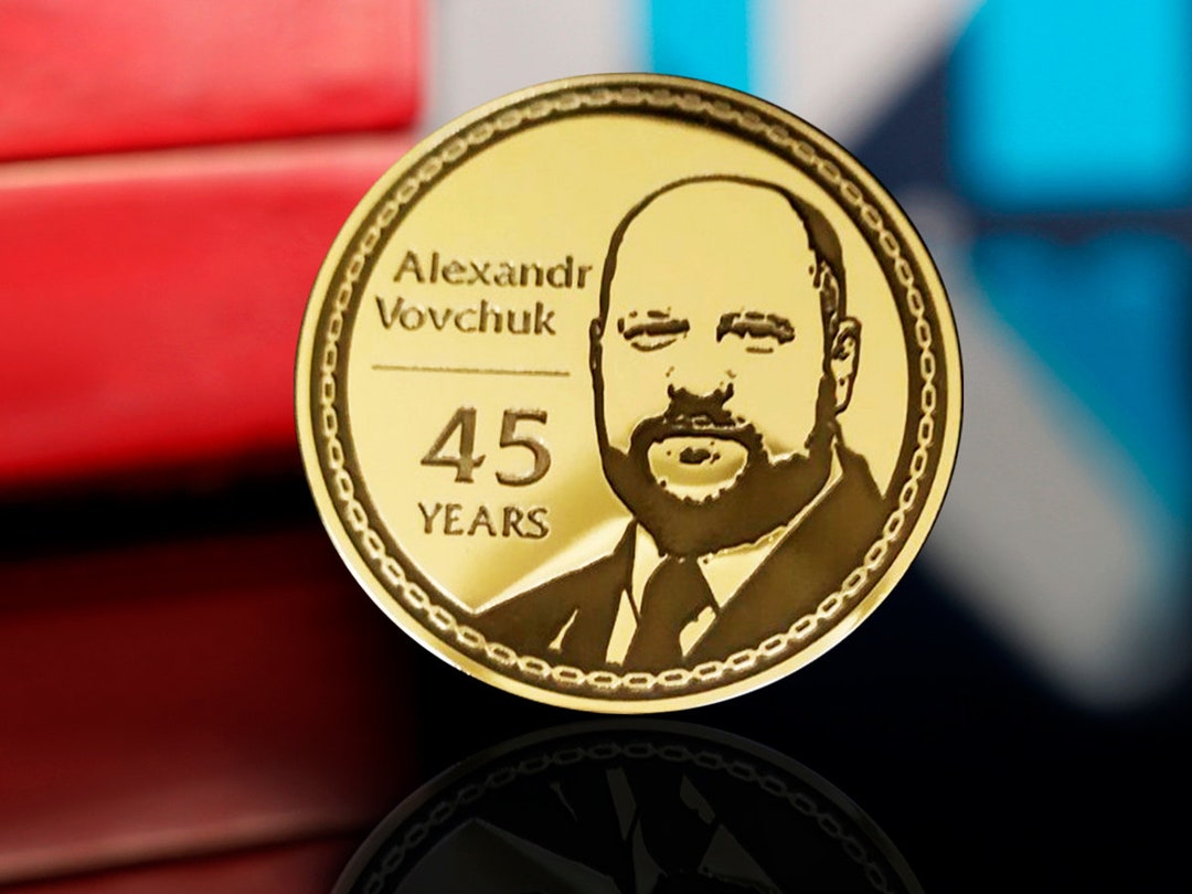Engravable Gift, Portrait Coin Commemorative Gift Coin Gift for Husband ...