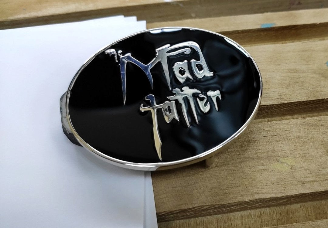 Rock Gothic Black Belt Buckle Personalized Man Gifts for Him Handmade ...