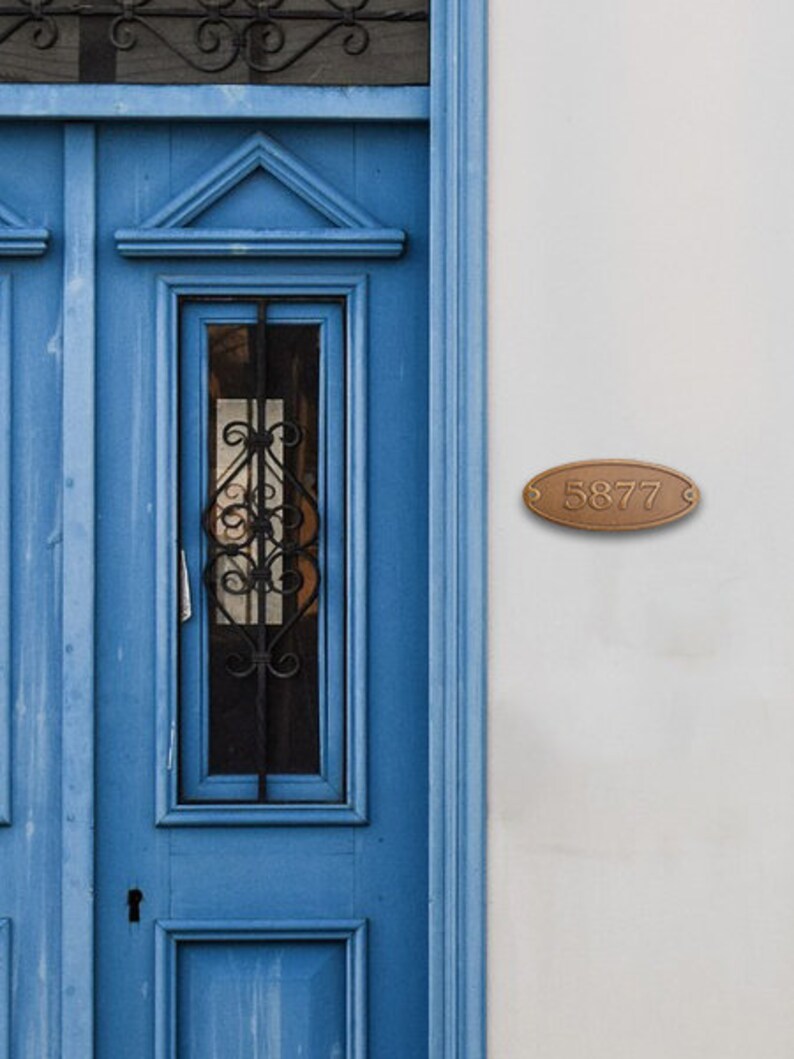 Custom Address Sign Custom Number Sign Personalized Name | Etsy