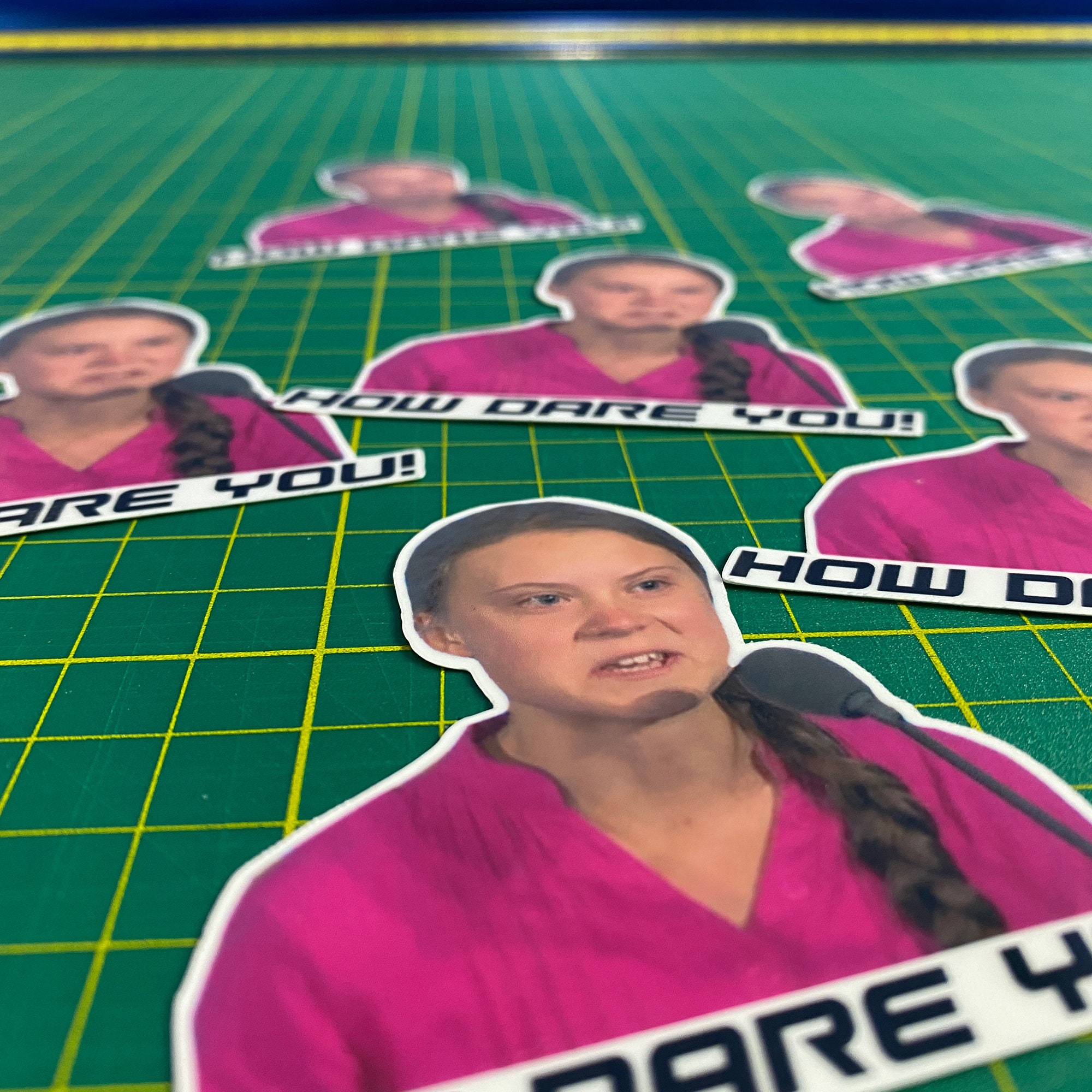 Greta Thunberg How Dare You Meme Decal - Etsy
