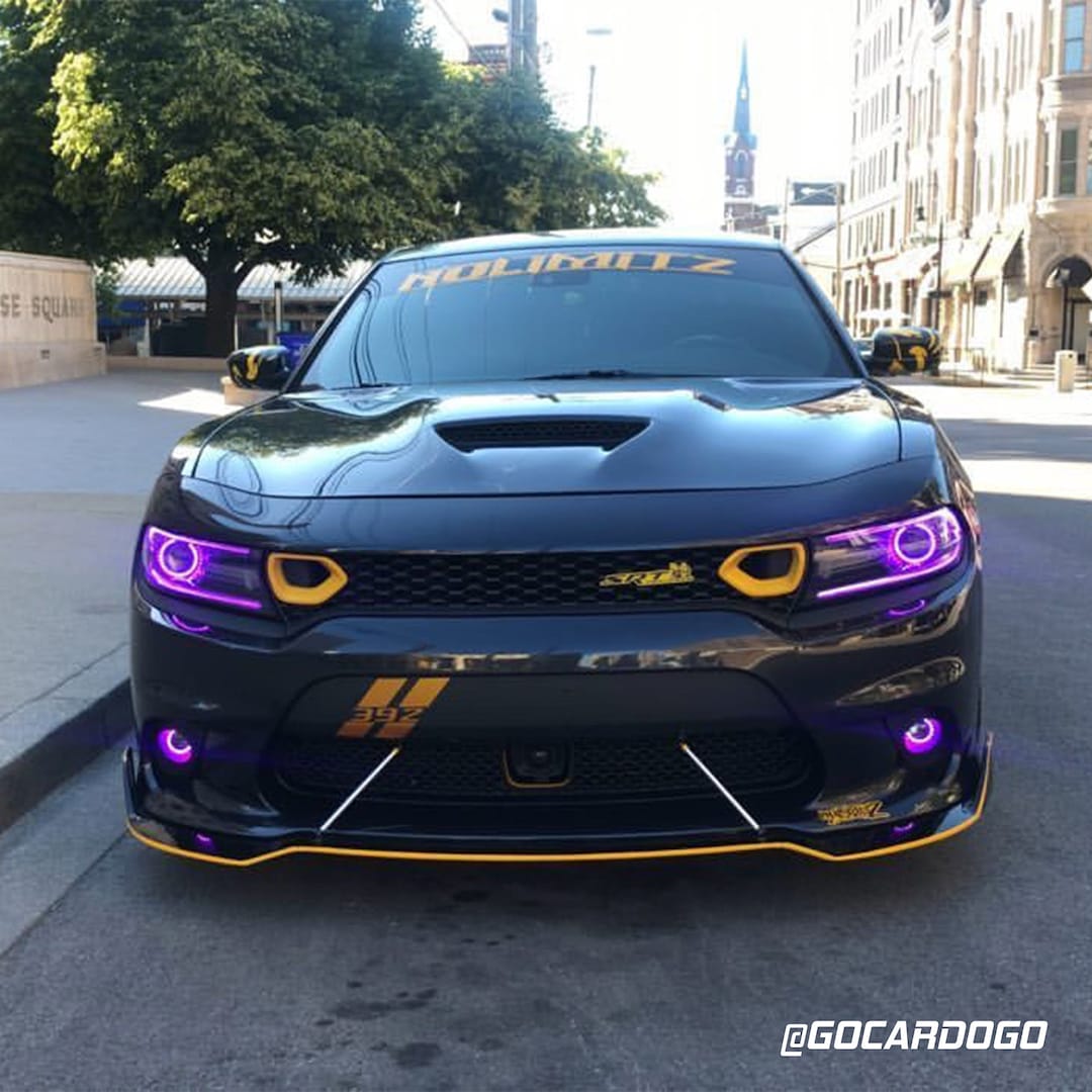 Charger Bumper Stripes Decal V2 – 392 Vinyl Overlay Kit – Charger ...