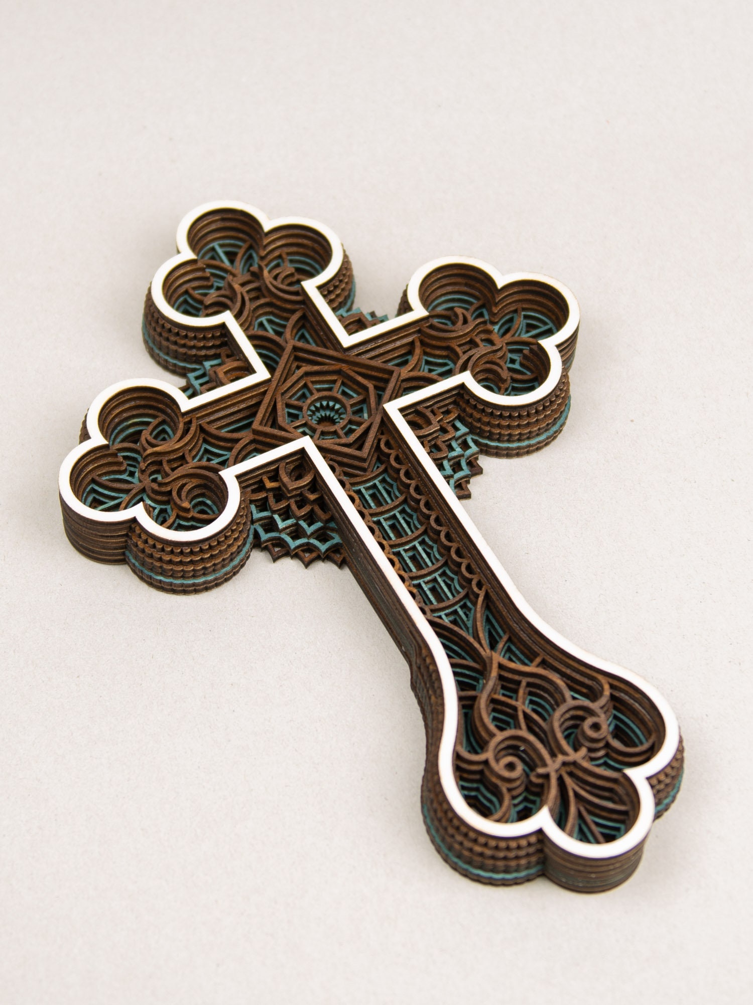Ornamental Cross-7 Layers - Etsy