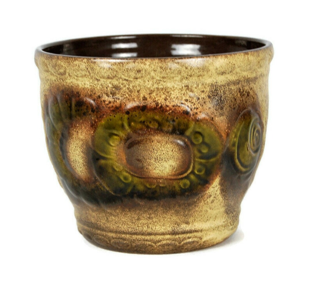 Ceramic Flower Pots W. Germany - Etsy