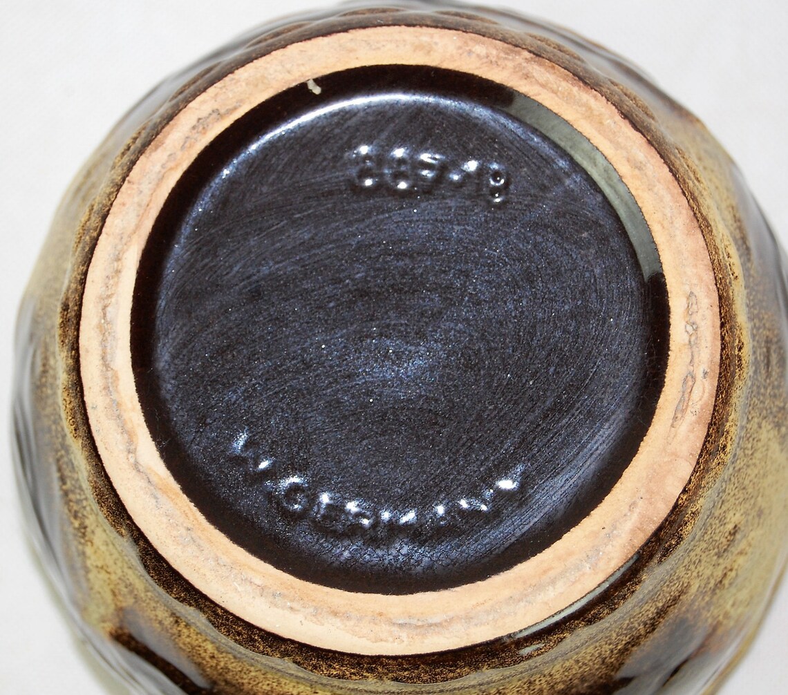 Ceramic Flower Pots W. Germany - Etsy