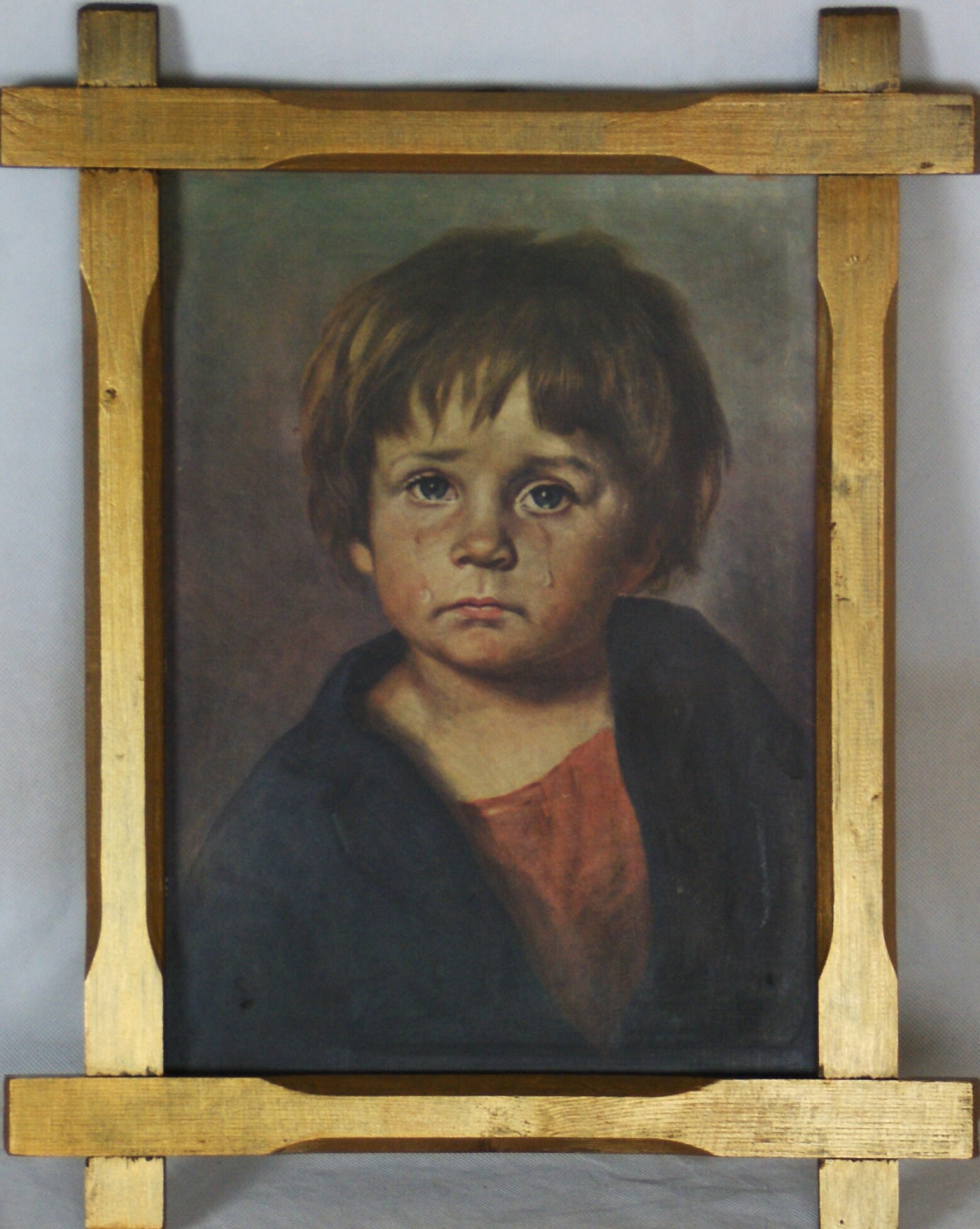 Crying Child Painting