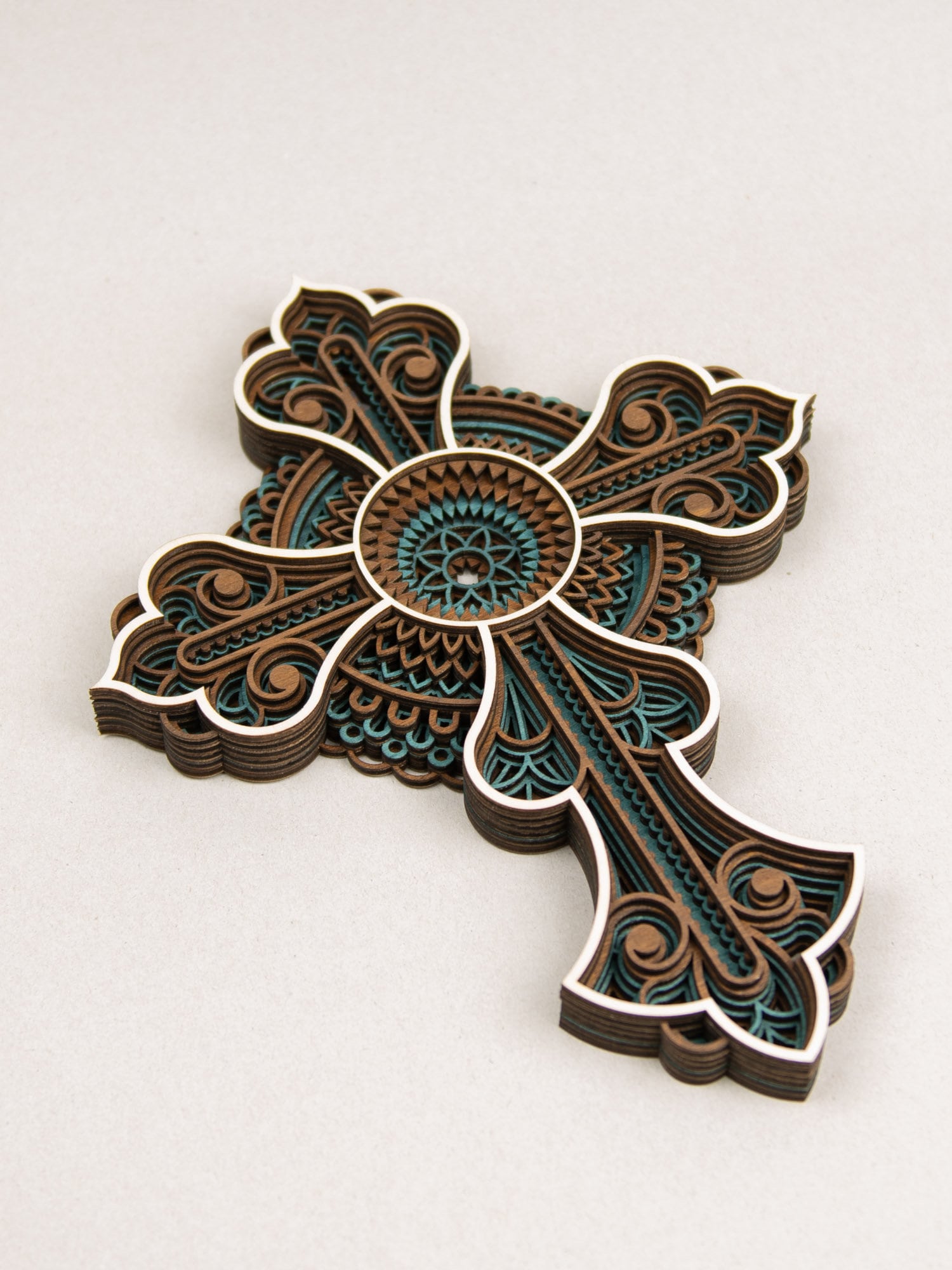 Ornamental Cross-6 Layers - Etsy