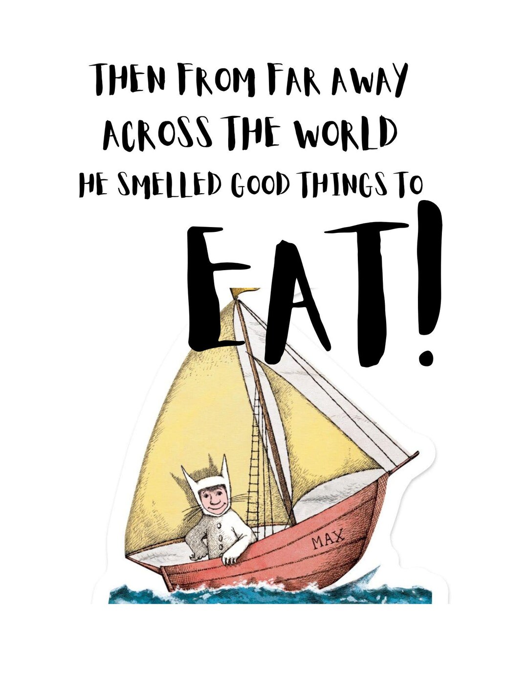 Where the Wild Things Are Printable - Etsy