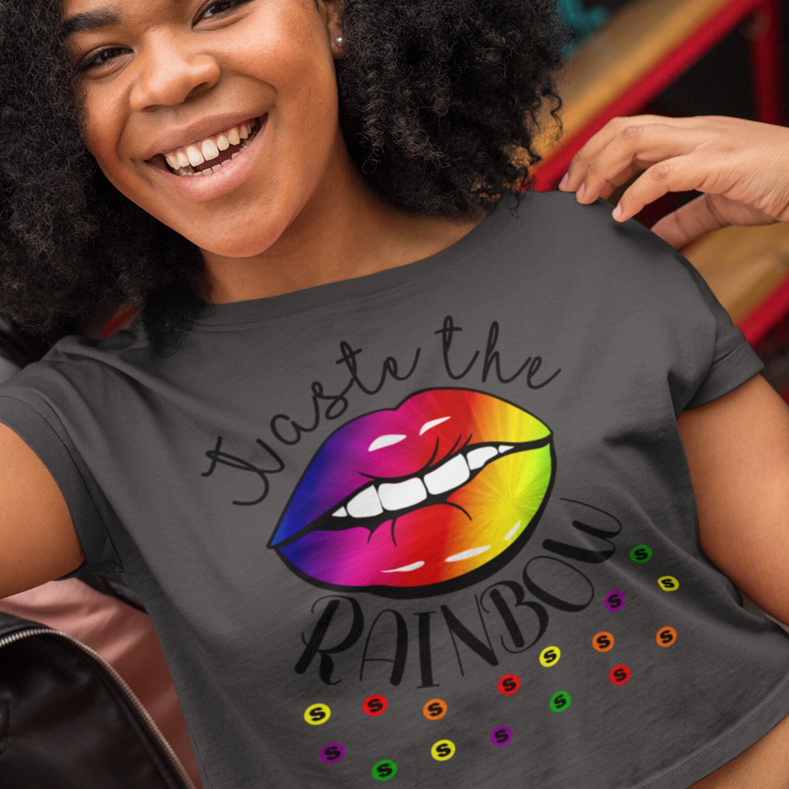 Taste the Rainbow Svg Taste the Rainbow Png Black Owned | Etsy