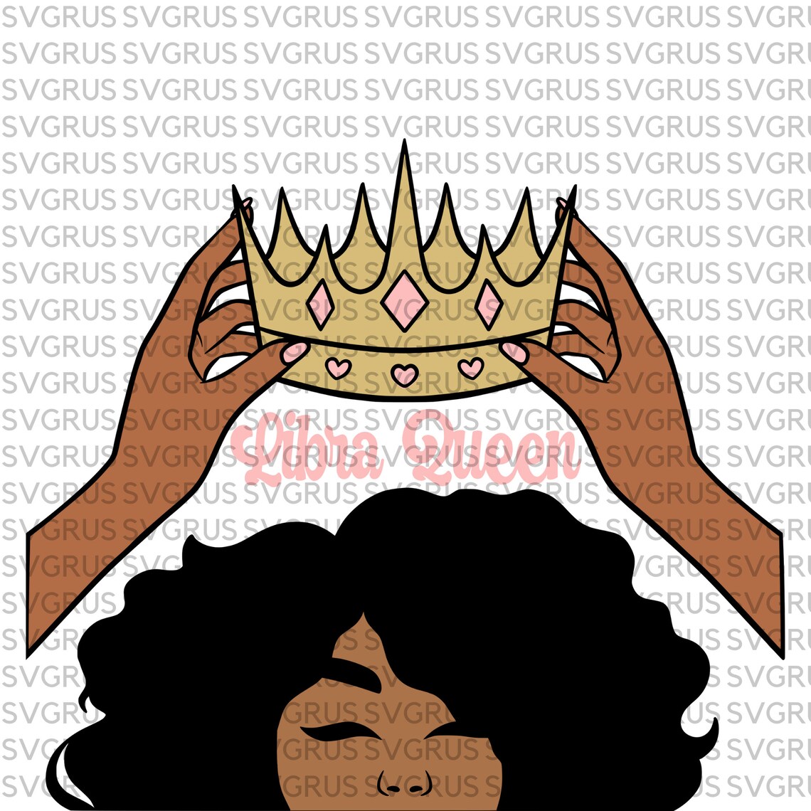 Libra Queen Wink Doll SVG, Birthday Svg, Birthday Girl Svg, Zodiac Svg ...