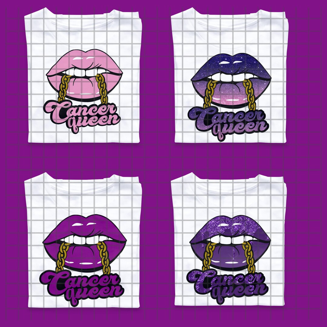 Cancer Queen Zodiac Lips SVG, Birthday Svg, Birthday Girl Svg, Zodiac ...