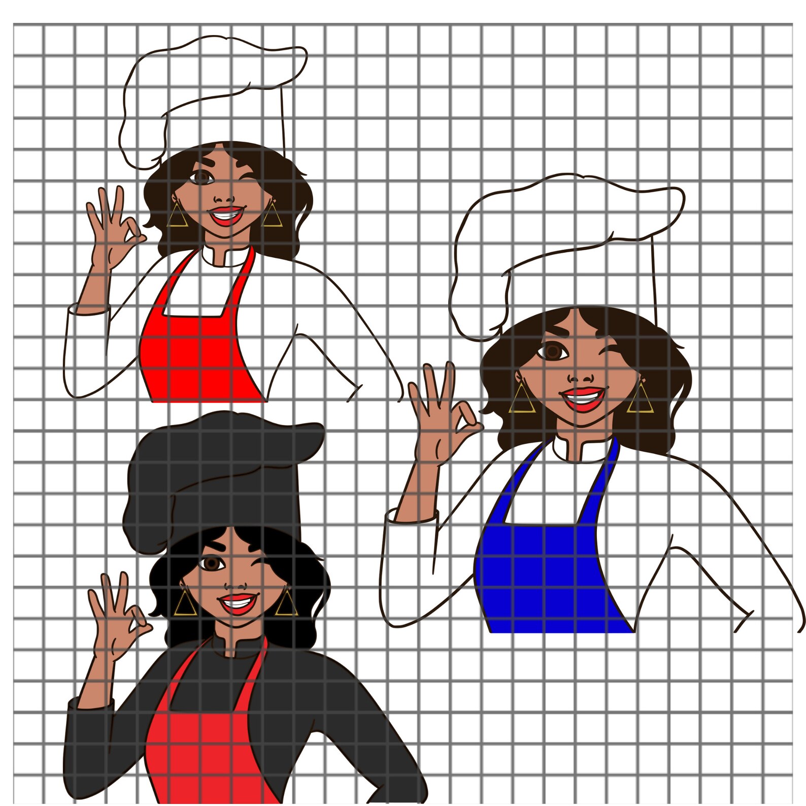 Chef Svg Black Woman Chef Svg Black Woman Svg Black Women - Etsy