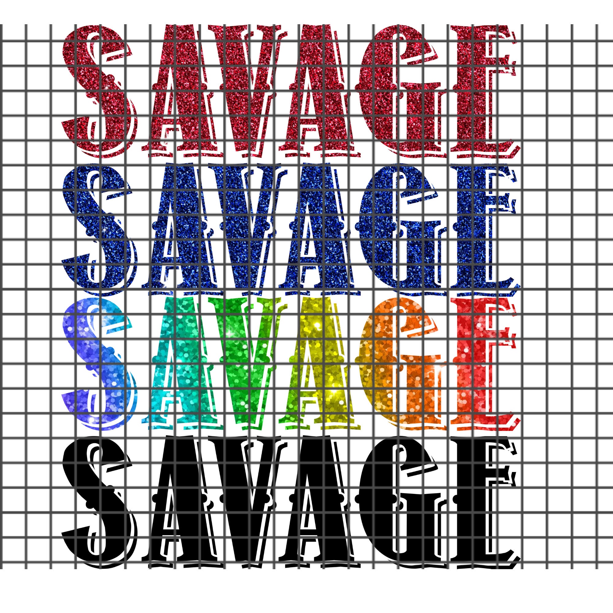 Savage Svg SVG Tshirt Designs Vinyl Shirts Cricut - Etsy UK